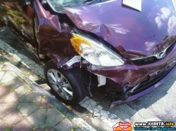 PERODUA ALZA CRASH PICTURES.