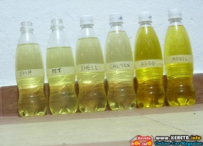DIFFERENCES OF RON 95 PETROL PROPERTIES FROM BHP PETRONAS SHELL CALTEX ...