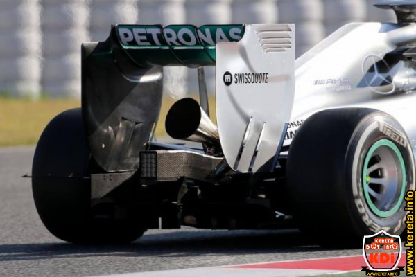MEGAPHONE EXHAUST TAIL PIPE TRUMPET PADA JENTERA F1 MERCEDES PETRONAS ...