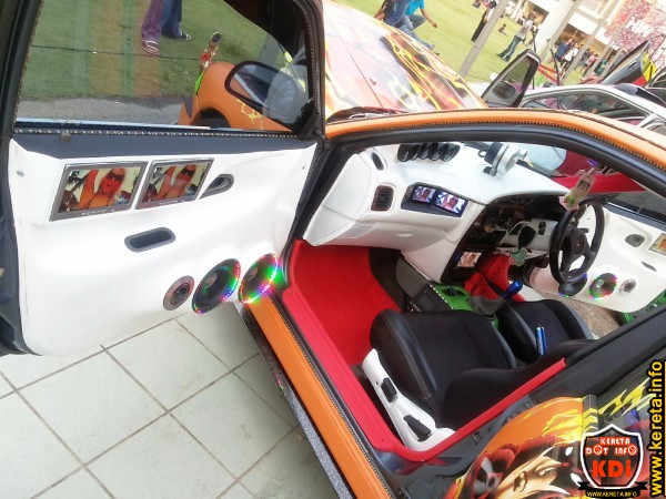 MODIFIED PROTON WIRA SEDAN SPORTY EXTERIOR FANCY INTERIOR
