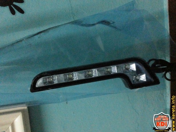 DIY INSTALL WATERPROOF LED DRL DAYTIME RUNNING LIGHT