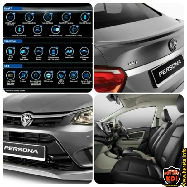 HOT! NEW PERSONA – PROTON PERSONA BARU 2016 2017 SPECIFICATION & PRICE