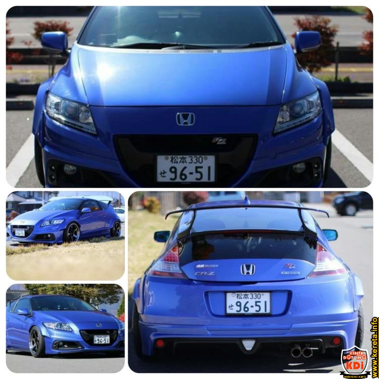 MODIFIED HONDA CR-Z MUGEN HYBRID CUSTOM AERO BODY KIT