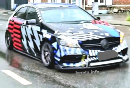 MODIFIED A45 AMG Mercedes Benz Hot Hatchback W176 Lowered Ride – Body ...